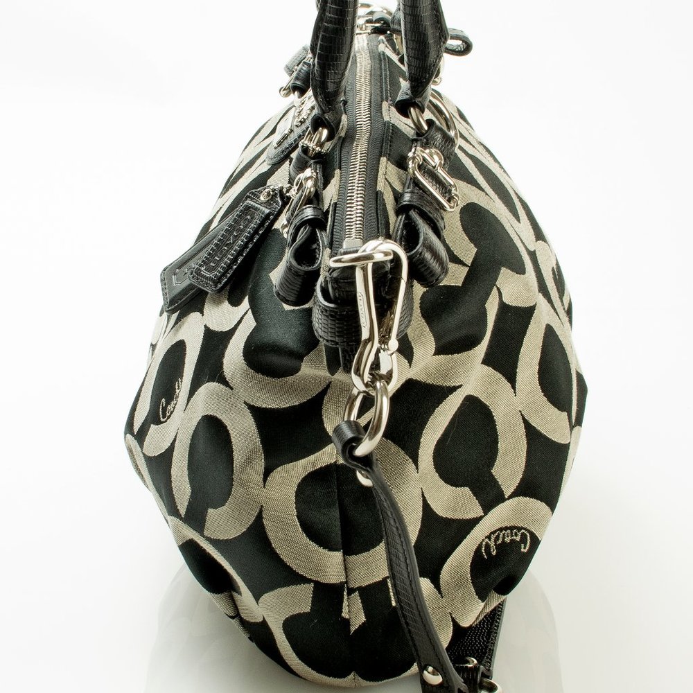 Coach Madison Sophia Op Art Purse - Gem